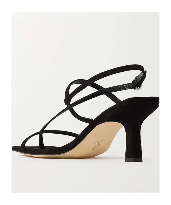 AeydĒ Square-headed High-heeled Sandals