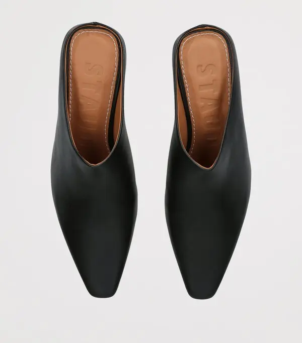 Staud Leather Wally Mules 55