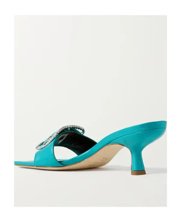 By Far Davina Buckle Sandals