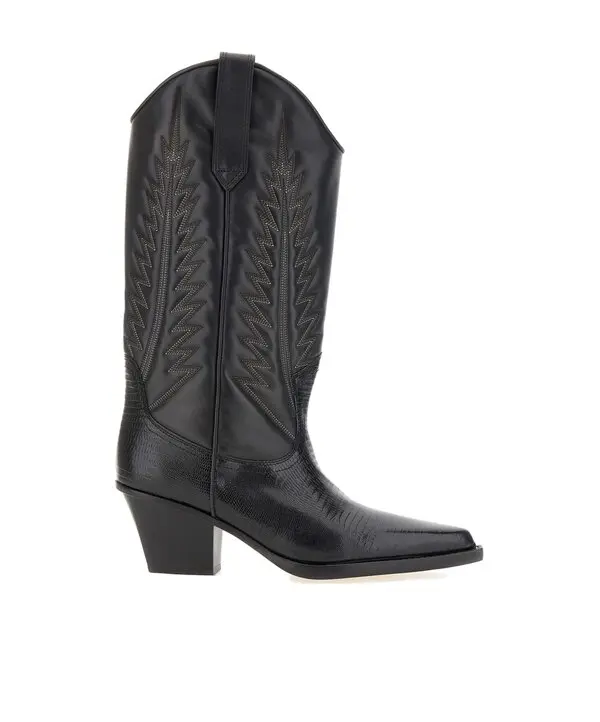 Paris Texas Rosario 60mm Lizard-effect Boots