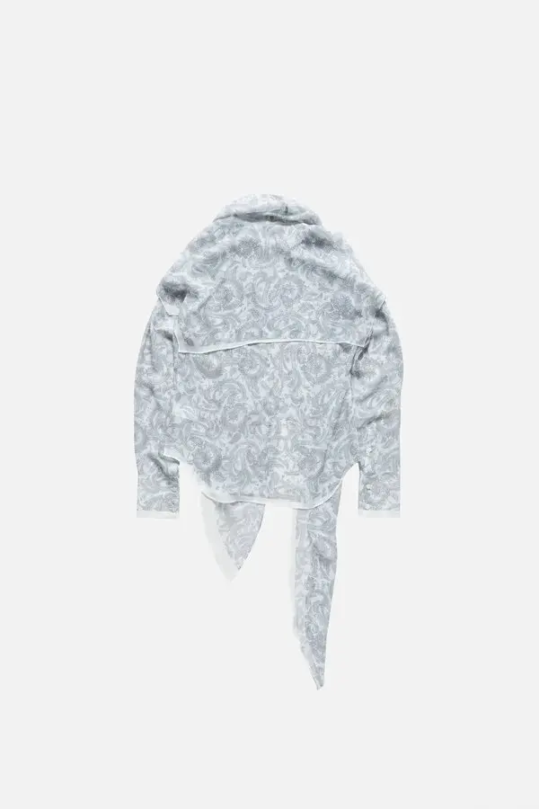 Acne Studios Silk Paisley Blouse