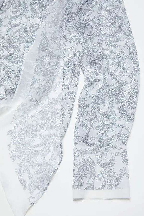 Acne Studios Silk Paisley Blouse