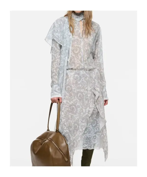 Acne Studios Silk Paisley Blouse