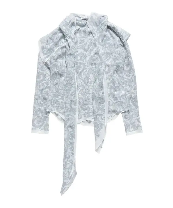 Acne Studios Silk Paisley Blouse - No
