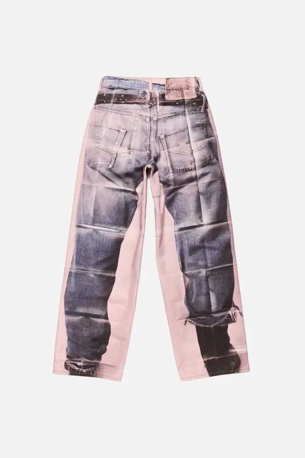 Acne Studios 1981 Trompe-l'œil Print Jeans