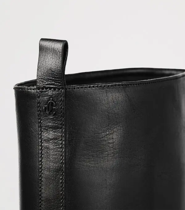 JIMMY CHOO Mave 45 Leather Knee-high Boots
