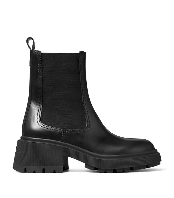 JIMMY CHOO Tamia 70 Leather Chelsea Boots