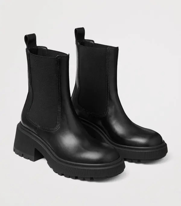 JIMMY CHOO Tamia 70 Leather Chelsea Boots