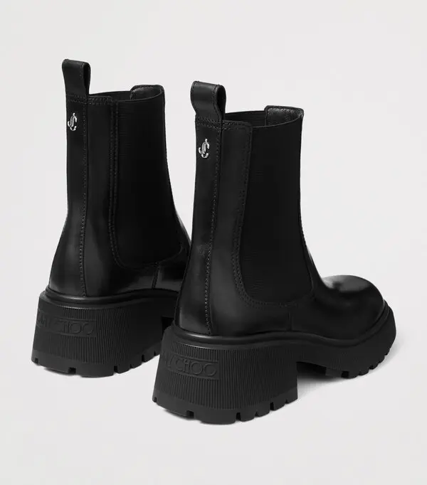 JIMMY CHOO Tamia 70 Leather Chelsea Boots