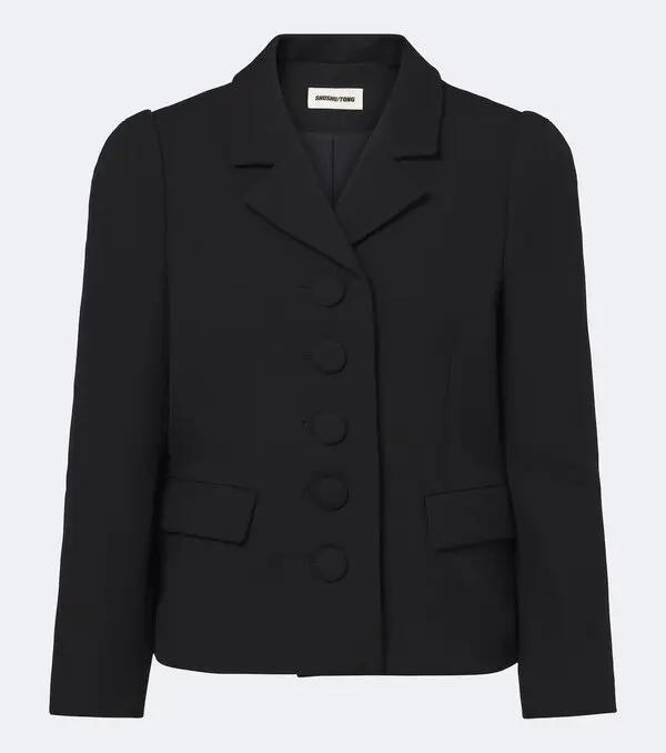SHUSHU/TONG Wool And Silk Jacket