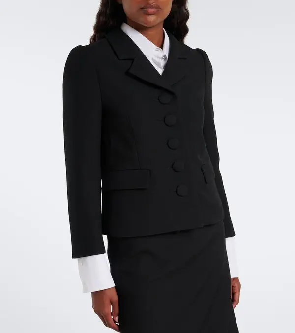 SHUSHU/TONG Wool And Silk Jacket