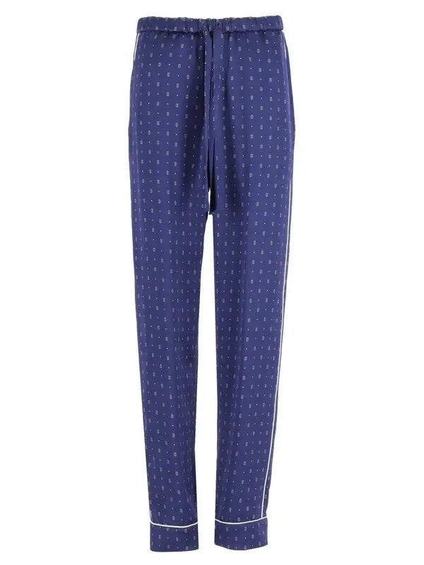 FORTE_FORTE Le Club Pajama Pants - Blue