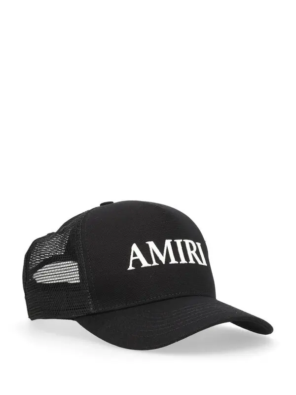 Amiri Embroidered Logo Trucker Cap