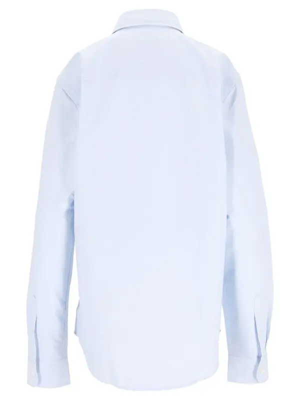 AMI Paris De Coeur Cotton Oxford Shirt