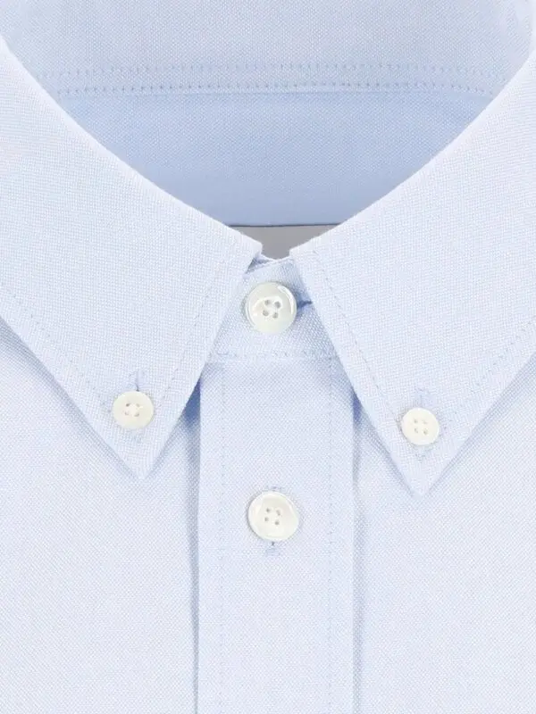 AMI Paris De Coeur Cotton Oxford Shirt