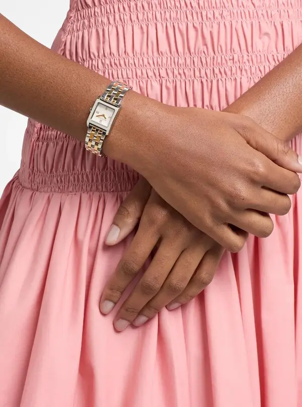 Michael Kors Micro Georgie Two-tone Stainless Steel Watch