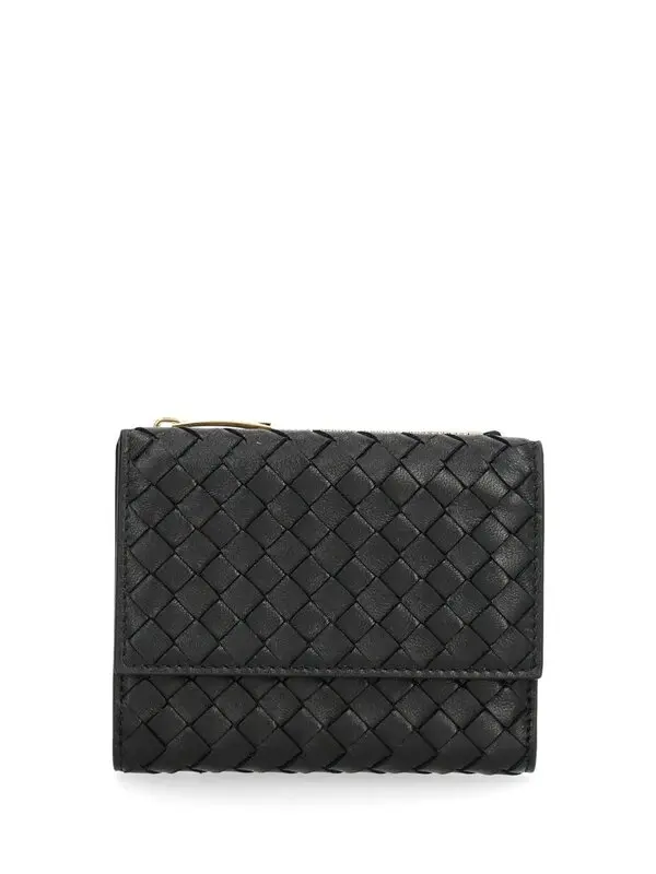 Bottega Veneta Small Bi-fold Woven Wallet