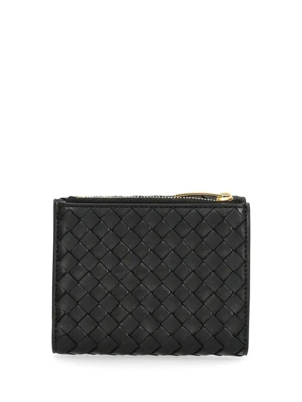 Bottega Veneta Small Bi-fold Woven Wallet