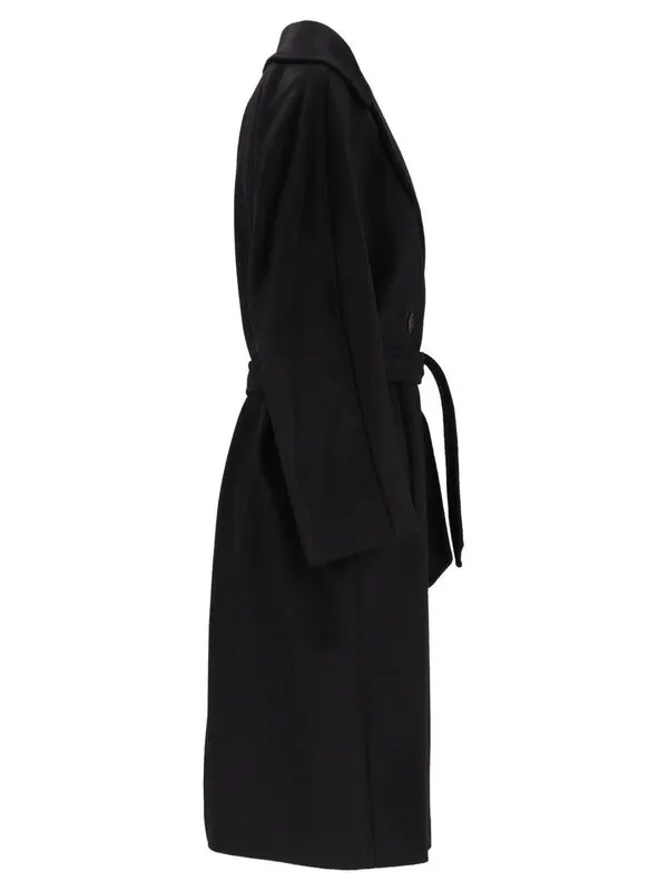 Max Mara Resina Drap Wool Long Coat