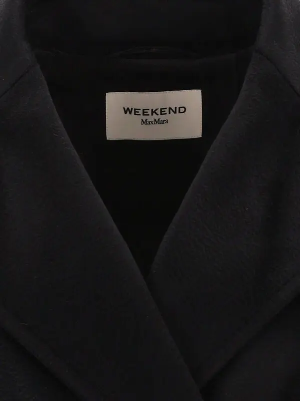 Max Mara Resina Drap Wool Long Coat