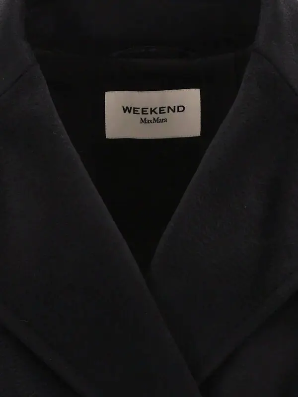 Max Mara Resina Drap Wool Long Coat