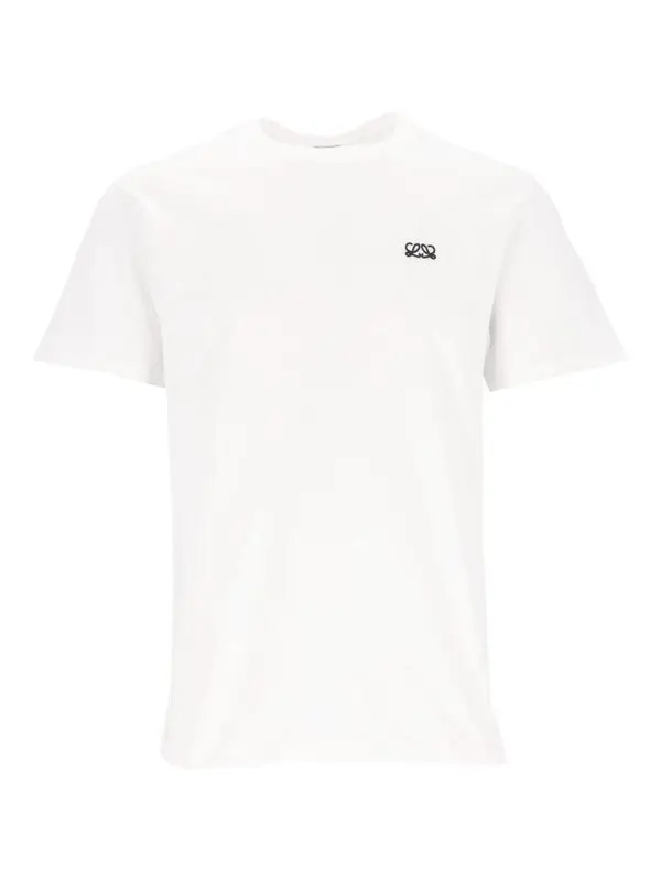 Loewe Regular Fit Cotton T-shirt - White
