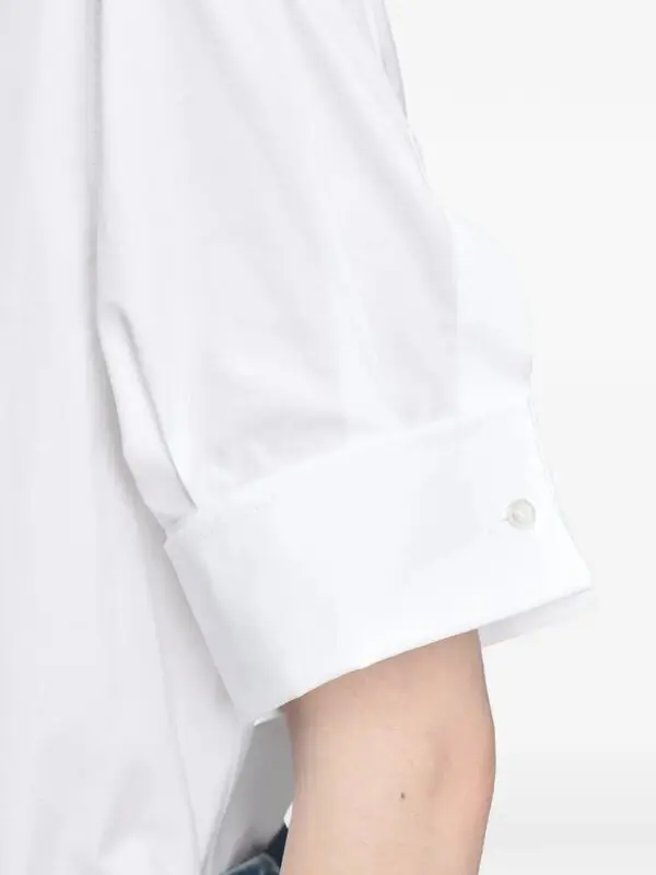 MAISON MARGIELA Cotton Poplin Short Sleeve Shirt