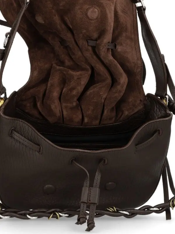 Isabel Marant Étoile Bolton-gz Leather Bag - Brown