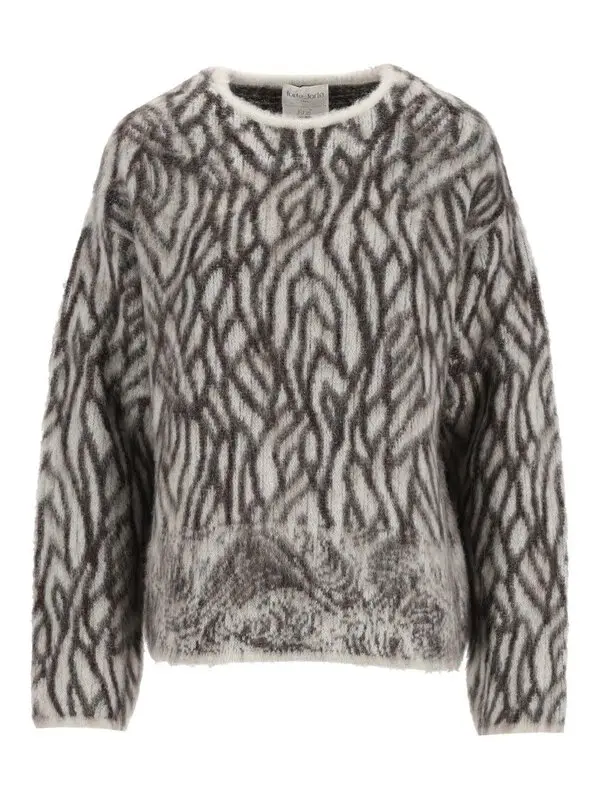 FORTE_FORTE Heron Plumes Alpaca And Mohair Blend Sweater