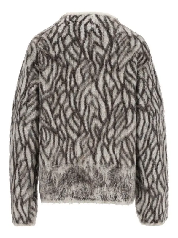 FORTE_FORTE Heron Plumes Alpaca And Mohair Blend Sweater