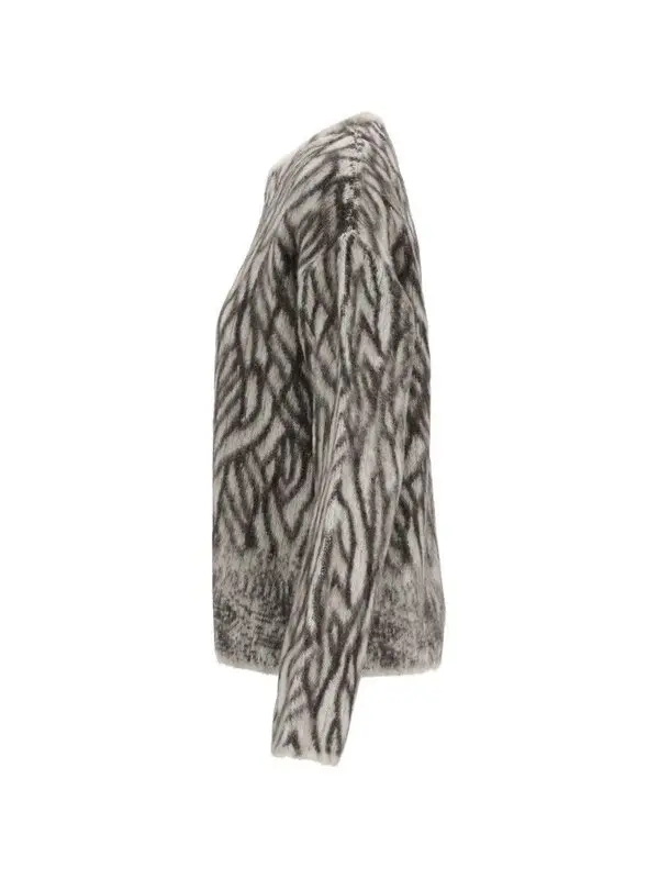 FORTE_FORTE Heron Plumes Alpaca And Mohair Blend Sweater