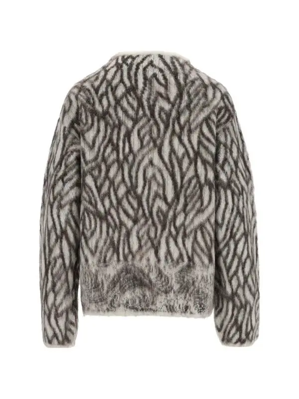 FORTE_FORTE Heron Plumes Alpaca And Mohair Blend Sweater