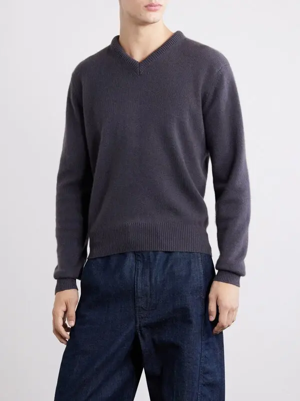 LEMAIRE Cashmere V-neck Sweater