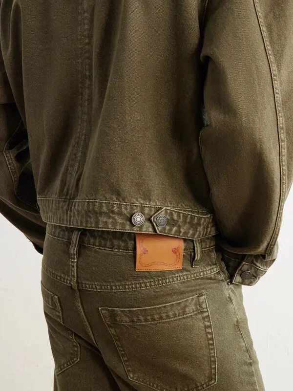 MANAAKI Pita Garment-dyed Straight-leg Jeans