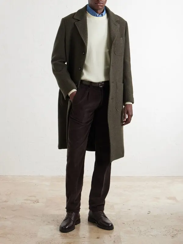 Massimo Alba Florio10 Virgin Wool Coat