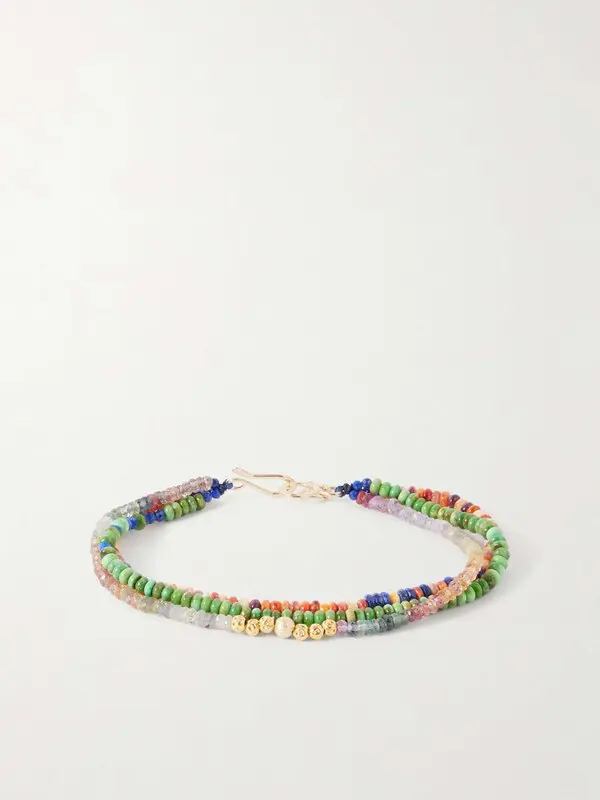 PEYOTE BIRD Marrakesh Gemstone Beaded Bracelet - Multi