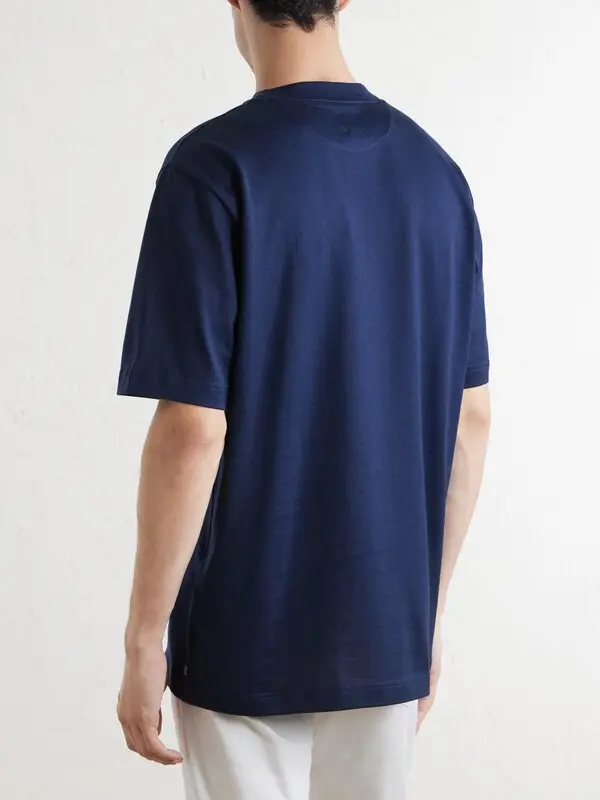 Eleventy Cotton-jersey T-shirt