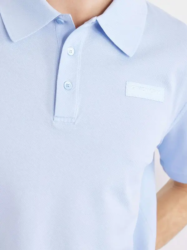 Givenchy Logo-appliqué Cotton-piqué Polo Shirt