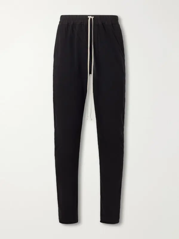 Rick Owens Berlin Tapered Cotton-jersey Sweatpants
