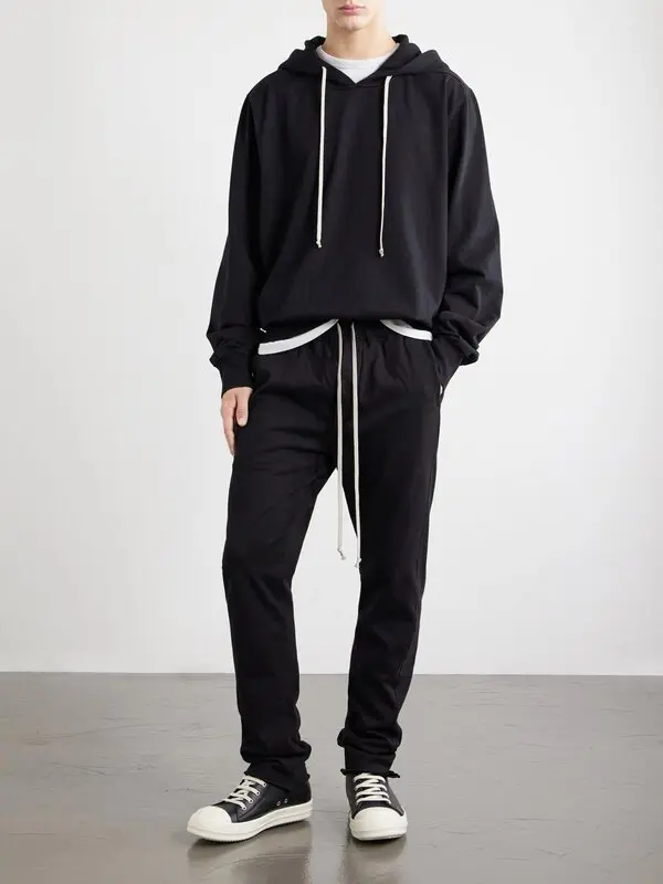 Rick Owens Berlin Tapered Cotton-jersey Sweatpants