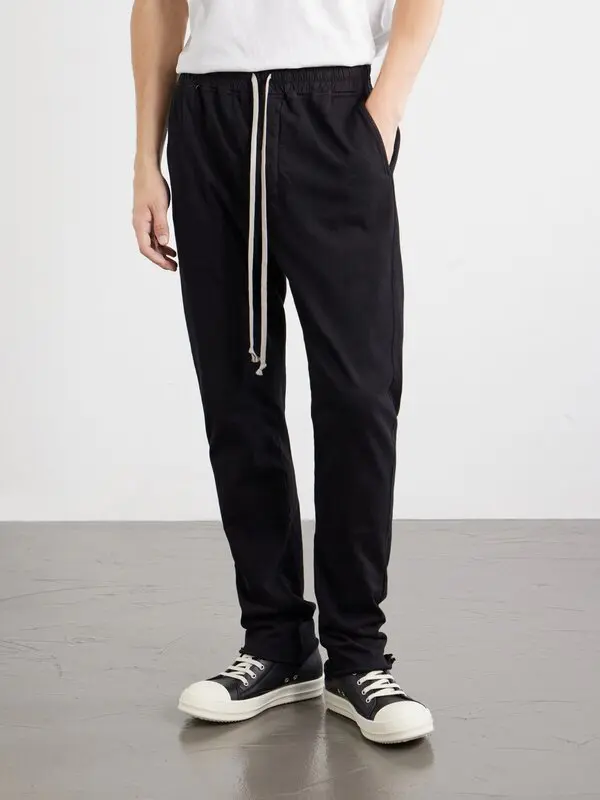 Rick Owens Berlin Tapered Cotton-jersey Sweatpants