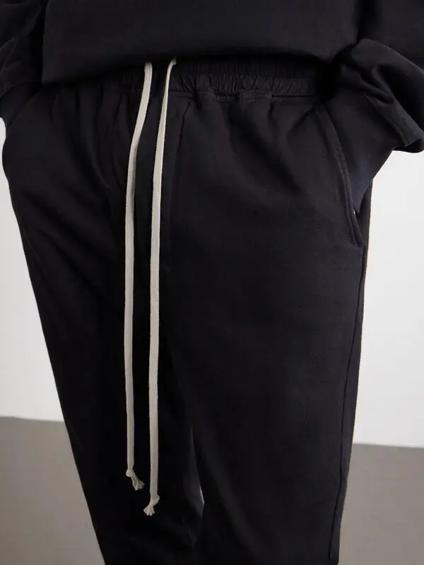 Rick Owens Berlin Tapered Cotton-jersey Sweatpants