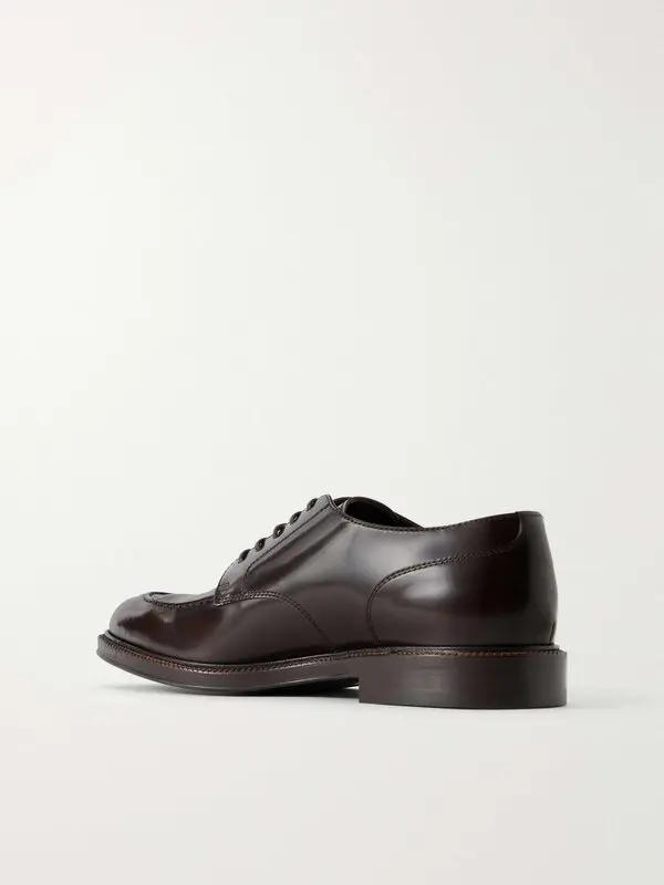 Brunello Cucinelli Leather Derby Shoes