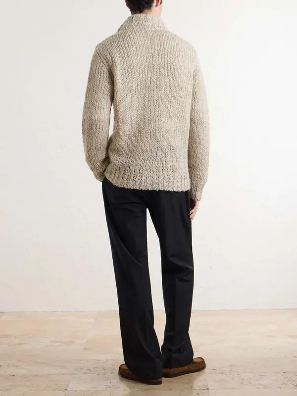 Barena Venezia Alpaca, Wool And Linen-blend Cardigan