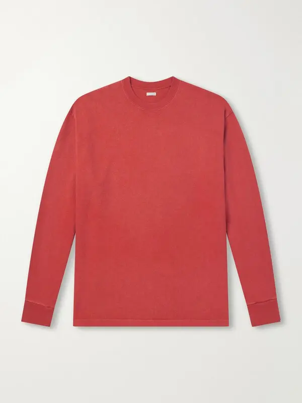 A.PRESSE Cotton-jersey T-shirt