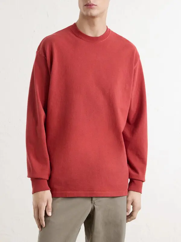 A.PRESSE Cotton-jersey T-shirt