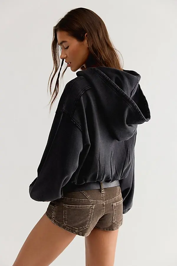 Free People Wesley Hoodie - Black