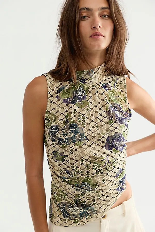 Free People Waverly Top - Oat Combo
