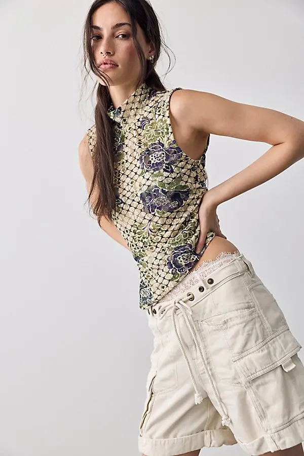 Free People Waverly Top - Oat Combo