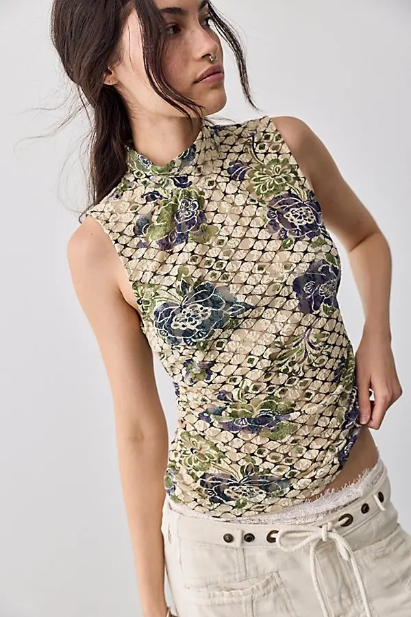 Free People Waverly Top - Oat Combo